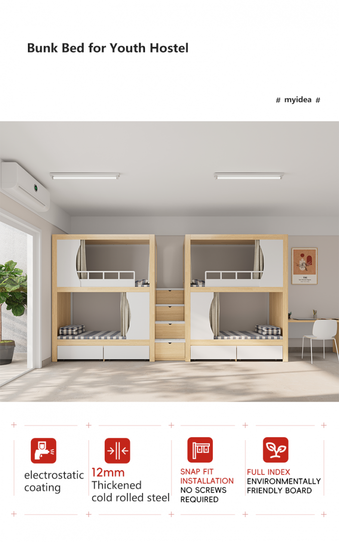 Kasur Hotel Kapsul yang dapat disesuaikan dengan kerusakan non-manusia ...